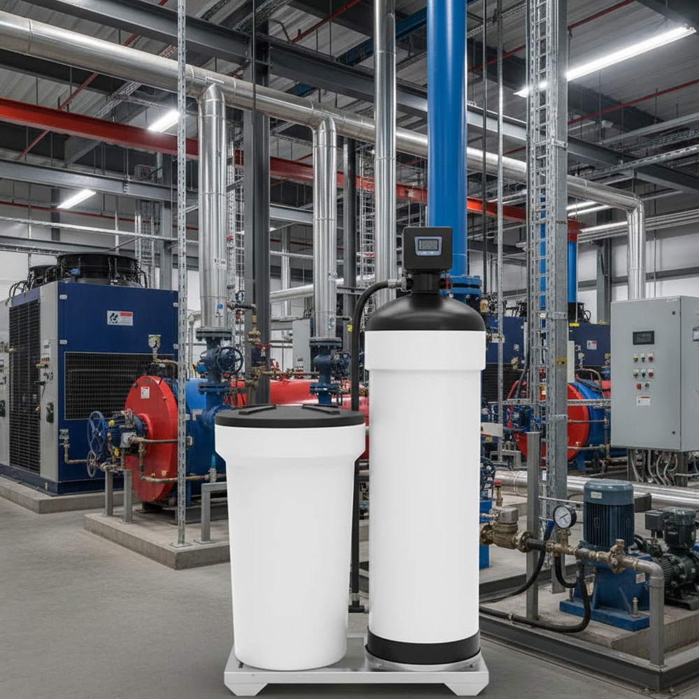 Automatic Commercial Water Softener for Boilers and Chillers - V AQUA
