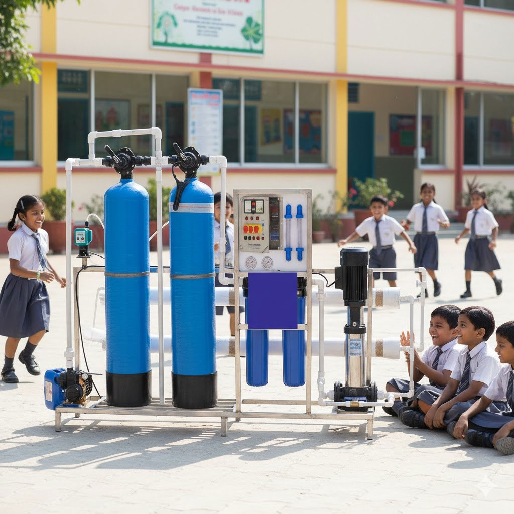 Commercial RO Machine for Schools & Hospitals - V AQUA
