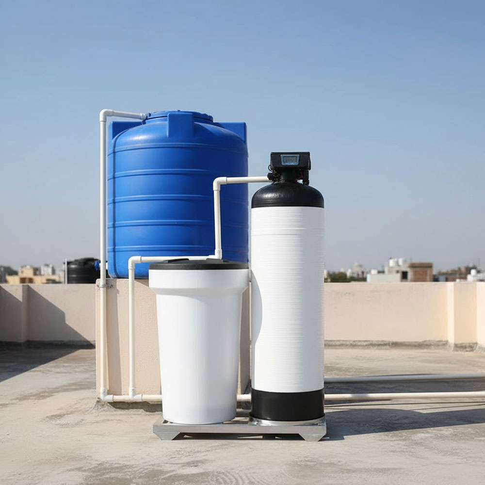 Hard Water Solution for Residential Water Tank - V AQUA