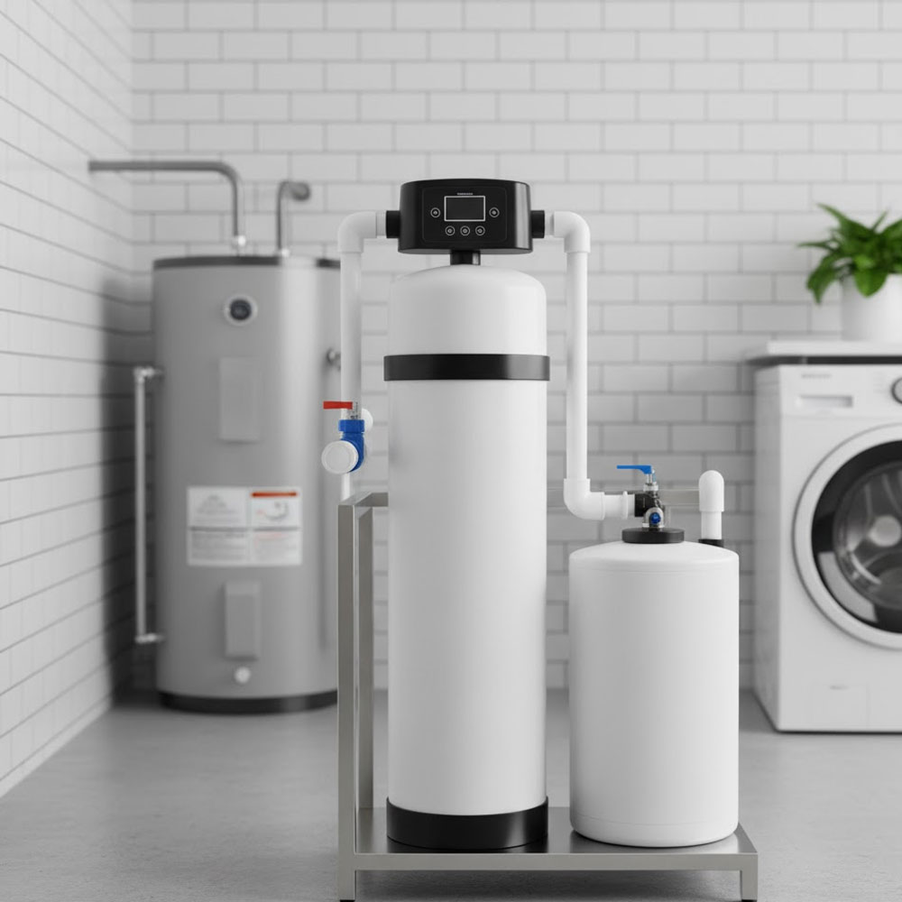 Home Water Softener for Skin and Hair Protection - V AQUA