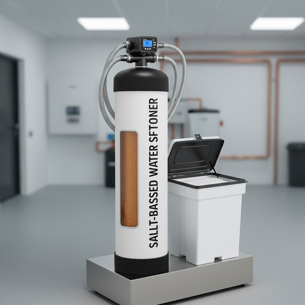 Salt-Based Water Softener With Resin Media - V AQUA